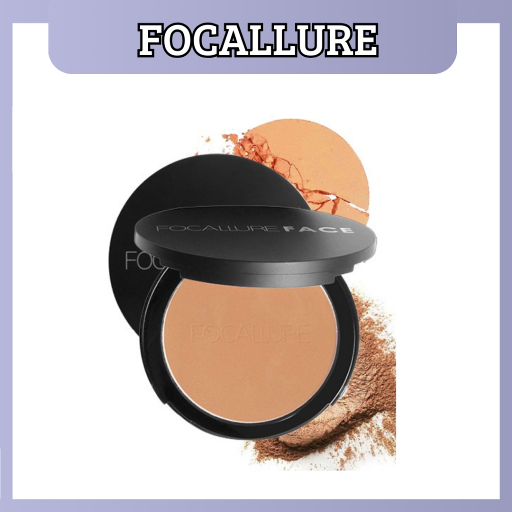 Jual Focallure Oil Control Pressed Powder Matte / Bedak Padat | Shopee ...