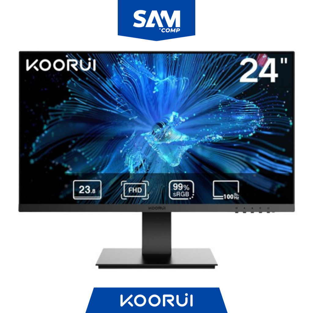 Jual Monitor KOORUI 24R1S 23.8" Bussines Monitor IPS PANEL 1080p 100hz ...