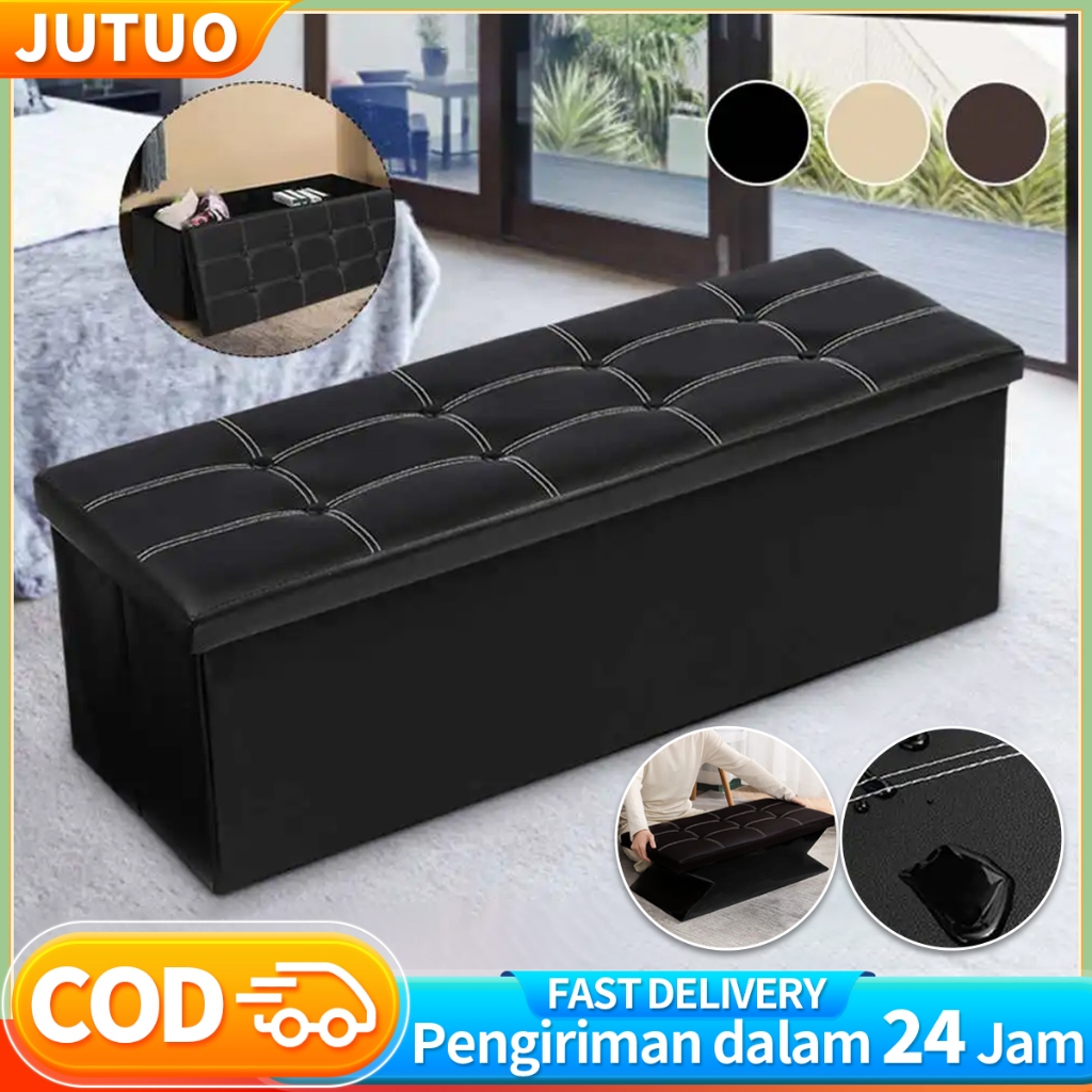 Jual JT Kulit tahan air Storage Box Sofa / Bangku Kursi box ...