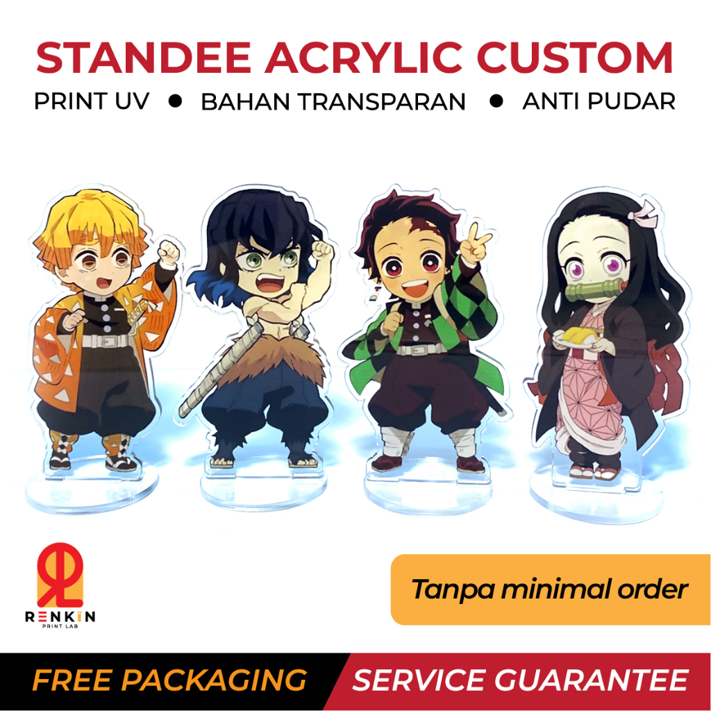 Jual Standee Akrilik Custom | Custom Acrylic Standee | Shopee Indonesia