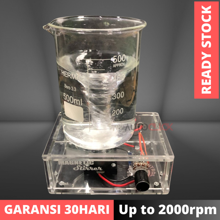 Jual Magnetic Stirrer Mini Up to 2000rpm 1000ml Casing Akrilik Mixer ...