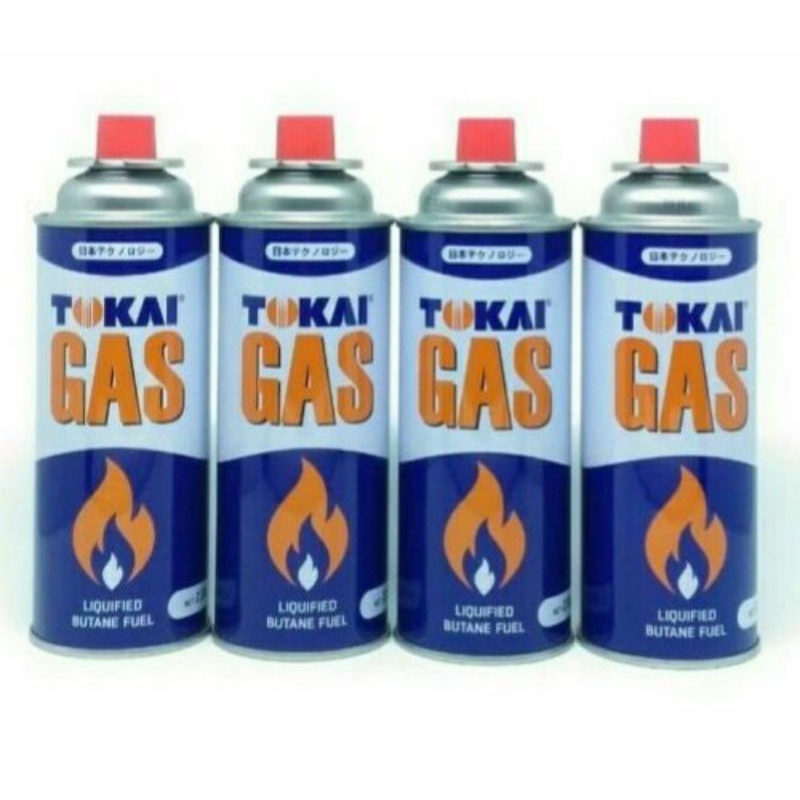 Jual TERMURAH HI COOK TOKAI GAS PORTABLE 235 GR | GAS KALENG SIAP PAKAI ...