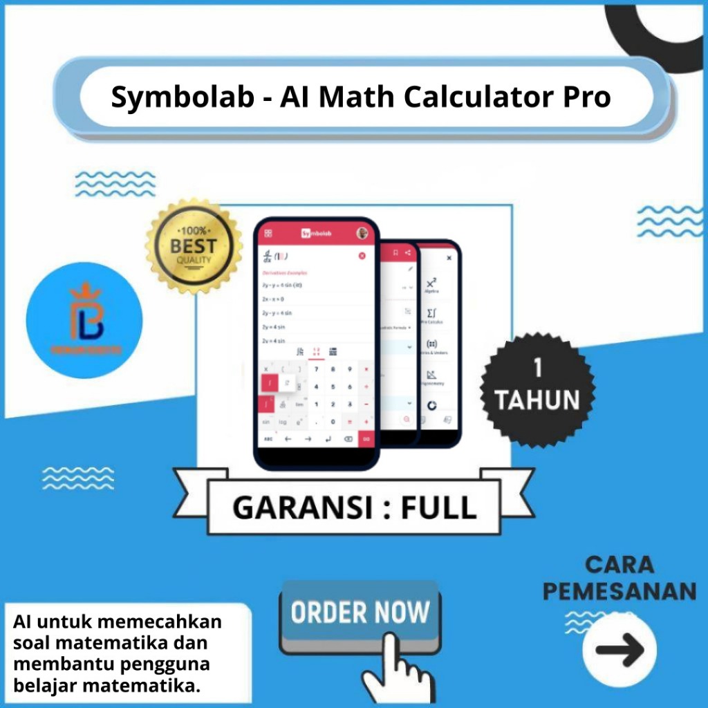 Jual Symbolab Pro Aplikasi Scan Matematika + Belajar Matematika - All ...