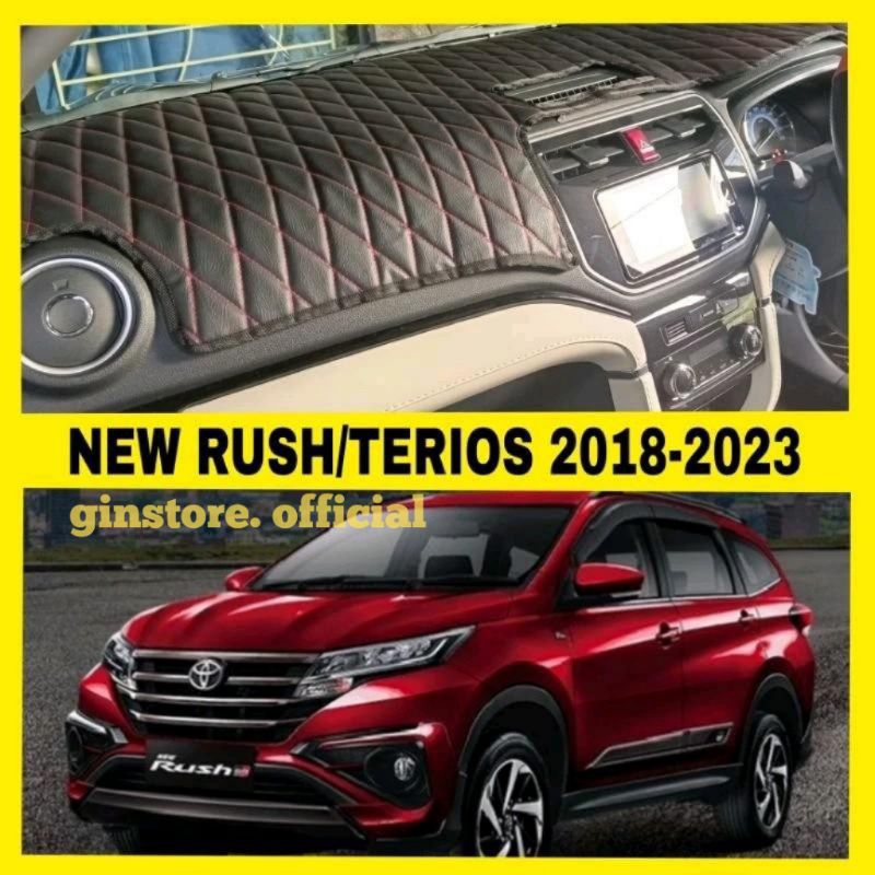 Jual Alas dasboard Mobil Rush/Terios New 2018-2023 kulit sintetis ...