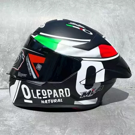 Jual HELM MLA TTC FULL FACE Crypton paket ganteng free spoiler 3D ...