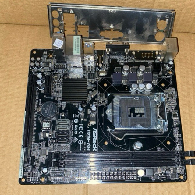 Jual motherboard mobo h81 socket 1150 merk Asrock | Shopee Indonesia