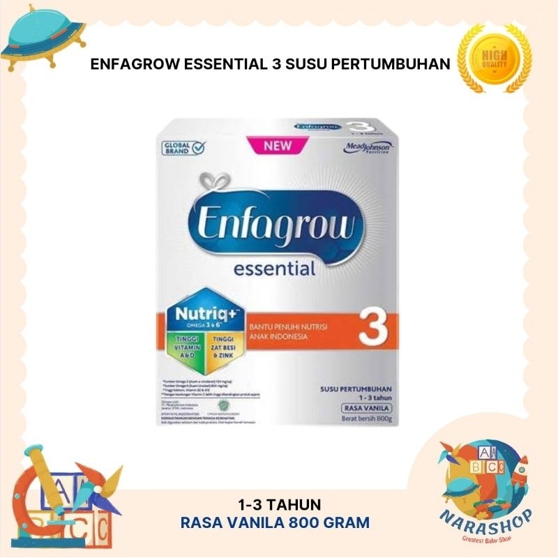 Jual Enfagrow Essential Tahap 3 Susu Formula 800gr EXP APRIL 2026 ...