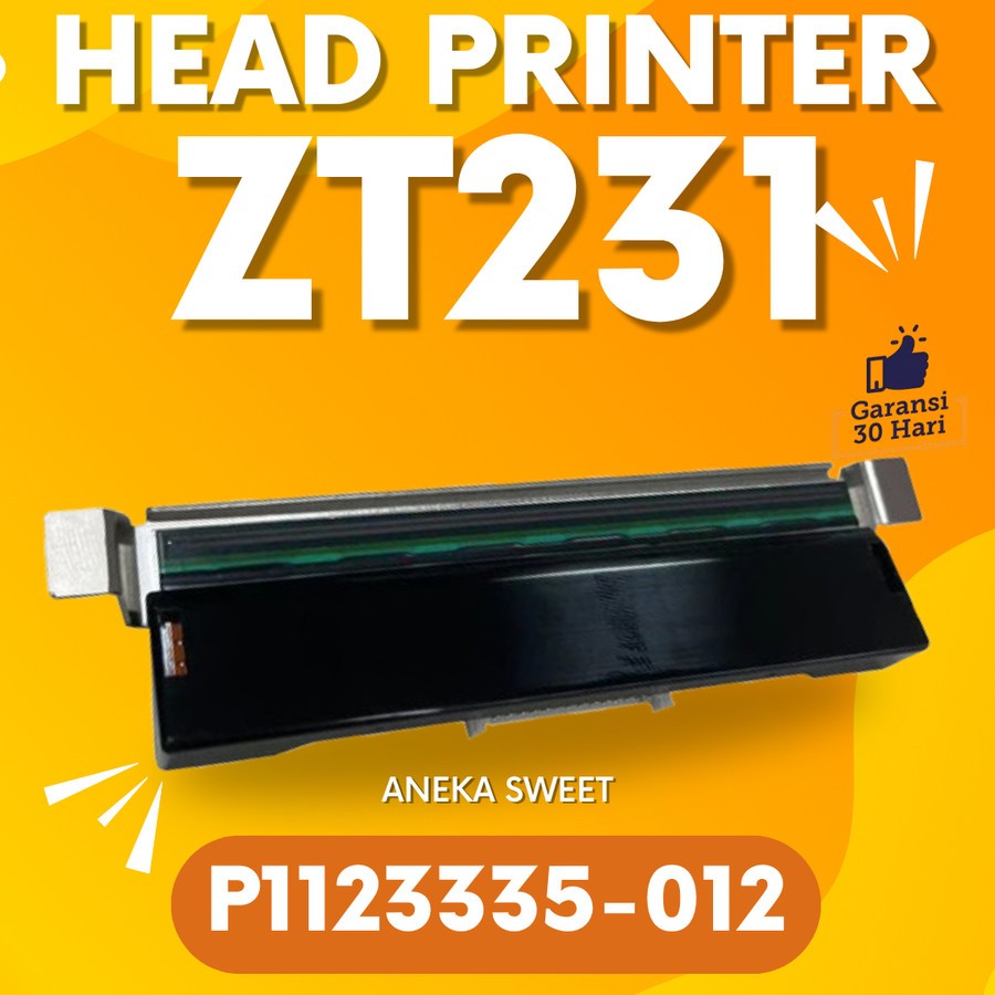 Jual Zebra ZT231 200DPI/203DPI Printhead Thermal Print Head P1123335 ...