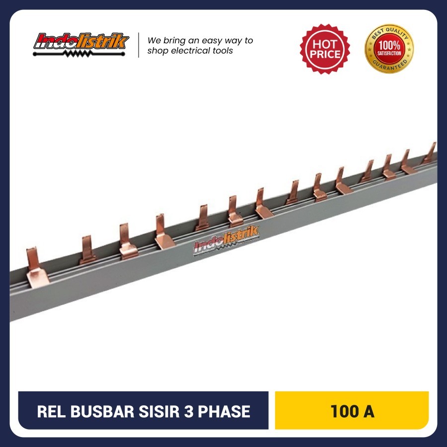 Jual Rel Busbar Sisir 3 Phase 100A TAB Sisir MCB | Shopee Indonesia