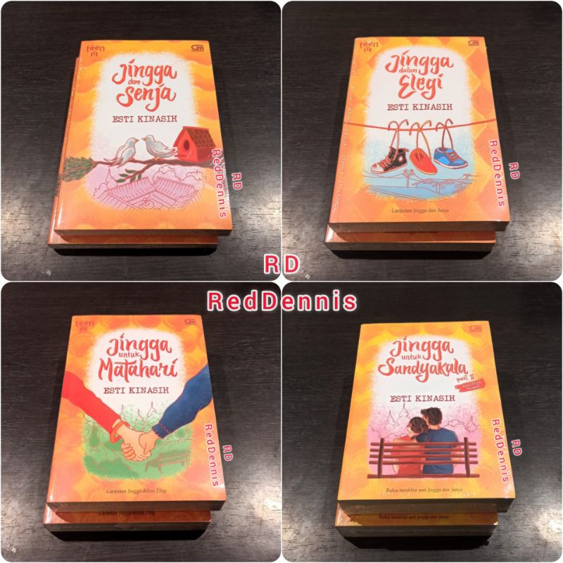 Jual #Jingga dan Senja, #Jingga dalam Elegi, #Jingga untuk Matahari, # ...