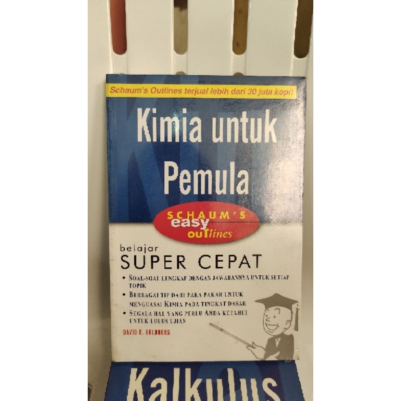 Jual buku kimia untuk pemula "schaum's easy outlines" david e.goldberg ...