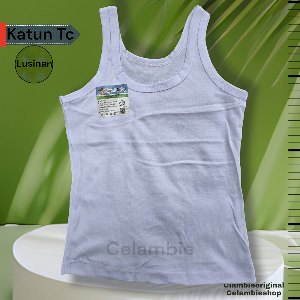 Jual Kaos Dalam Anak Bayi Lusinan Bahan Katun Tc Singlet Syani Baby ...