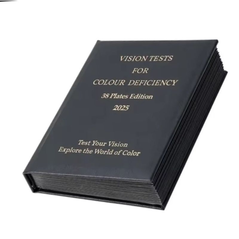 Jual 2025 New Edition Ishihara Book 38 Plates Optometry Color Blindness ...