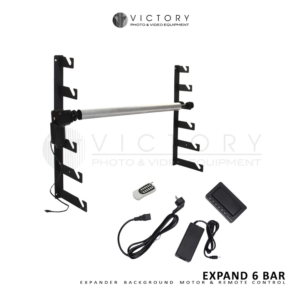 Jual Expander Motor Background 6 Bar Dengan Remote Control , Electric ...