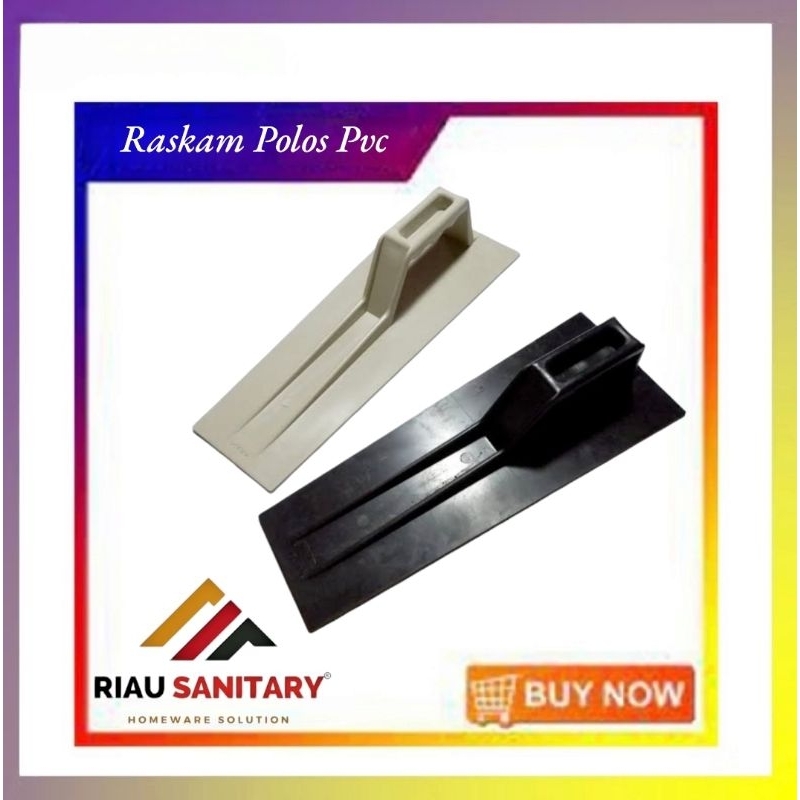 Jual raskam plastik pvc hitam/putih polos | Shopee Indonesia