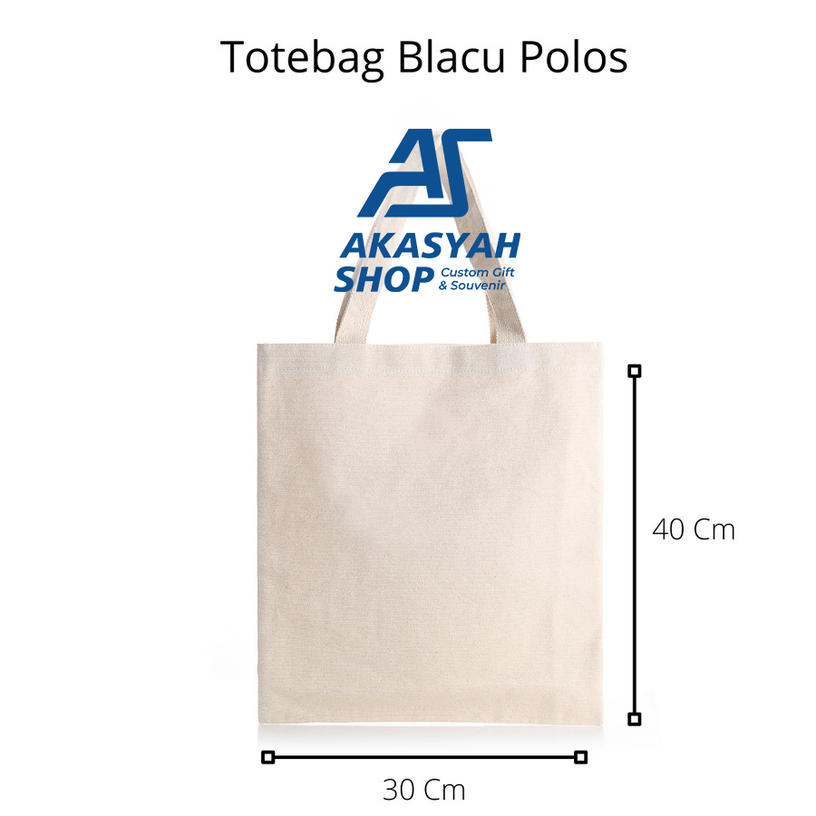 Jual Totebag / Tas Jinjing Blacu Polos Broken White Satuan 30x40 Cm | Shopee Indonesia