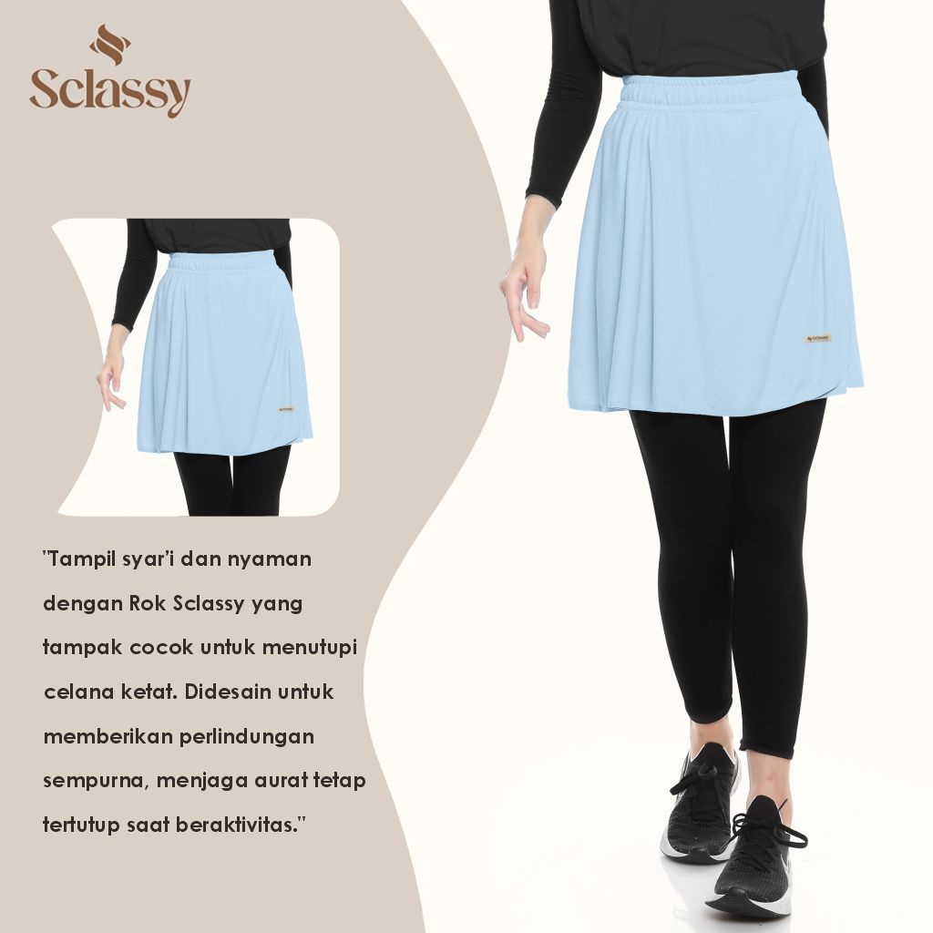 Jual Sclassy - Rok Olahraga Wanita Skirt Sport Lari Senam Jogging ...