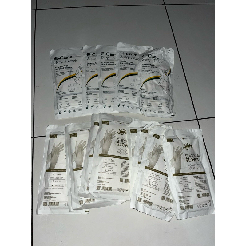 Jual Sarung Tangan Handscoon Steril APD Alat Pelindung Diri | Shopee ...