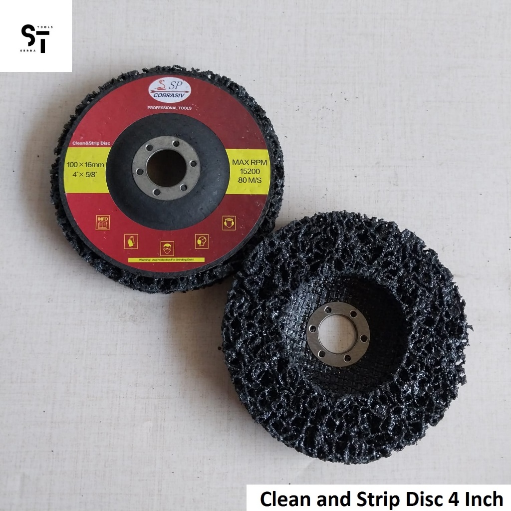Jual Clean and Strip Clean n Strip Disc 4 Inch 100x16mm Amplas Mata ...
