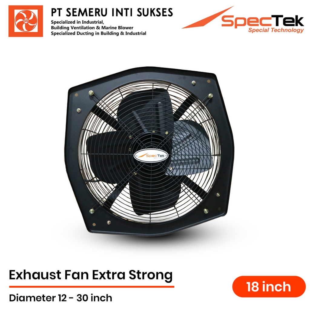 Jual Spectek Exhasut Fan Extra Strong 18 inch | Shopee Indonesia