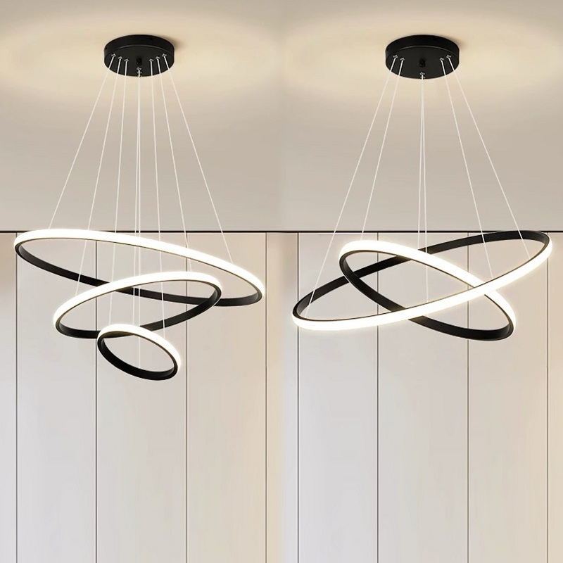Jual Lampu Gantung Minimalis Modern 3 Warna Lampu Hias Ruang Tamu LED 2 ...