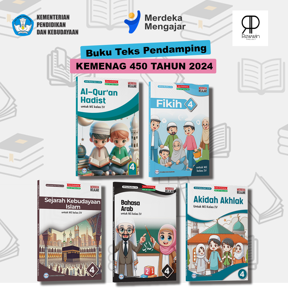 Jual Buku Pendamping SISWA KMA 450 Th. 2024 Untuk Madrasah Ibtidaiyah (MI) Kelas 4 - KURIKULUM ...