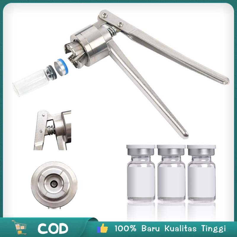 Jual Alat Pres Tutup Botol Manual Stainless Steel 15mm Crimper Bottle ...