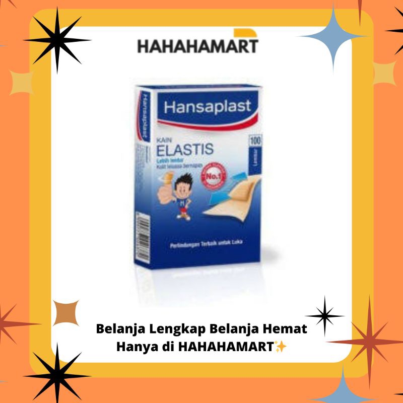 Jual Plester Hansaplast Elastis 1 box isi 100pcs | Shopee Indonesia