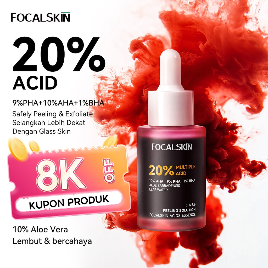 Jual FOCALSKIN Peeling Solution Serum 30ml - 20% Acid Intensive ...