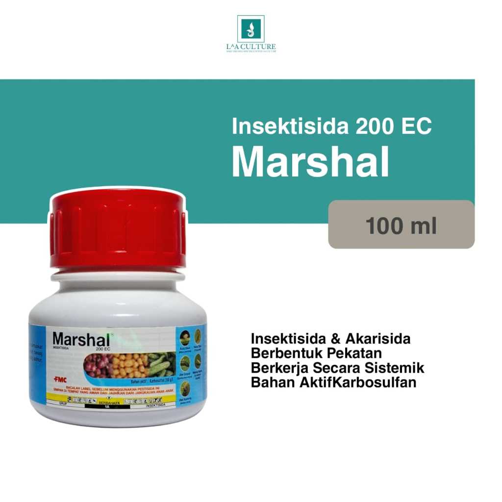 Jual Insektisida MARSHAL 200 EC 100 ml Pengendali Hama Tanaman | Shopee ...