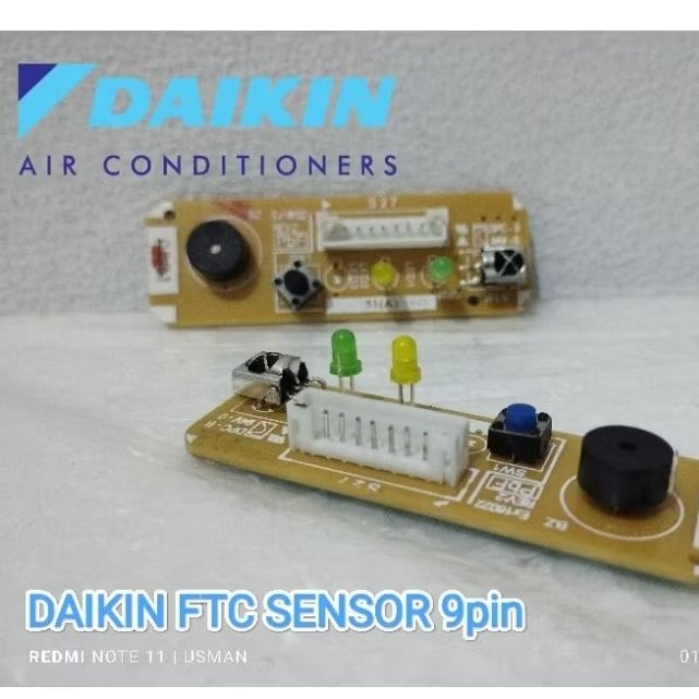 Jual MODUL SENSOR AC DAIKIN FTC15NV14 FTC20NV14 FTC25NV14 AC DAIKIN ...