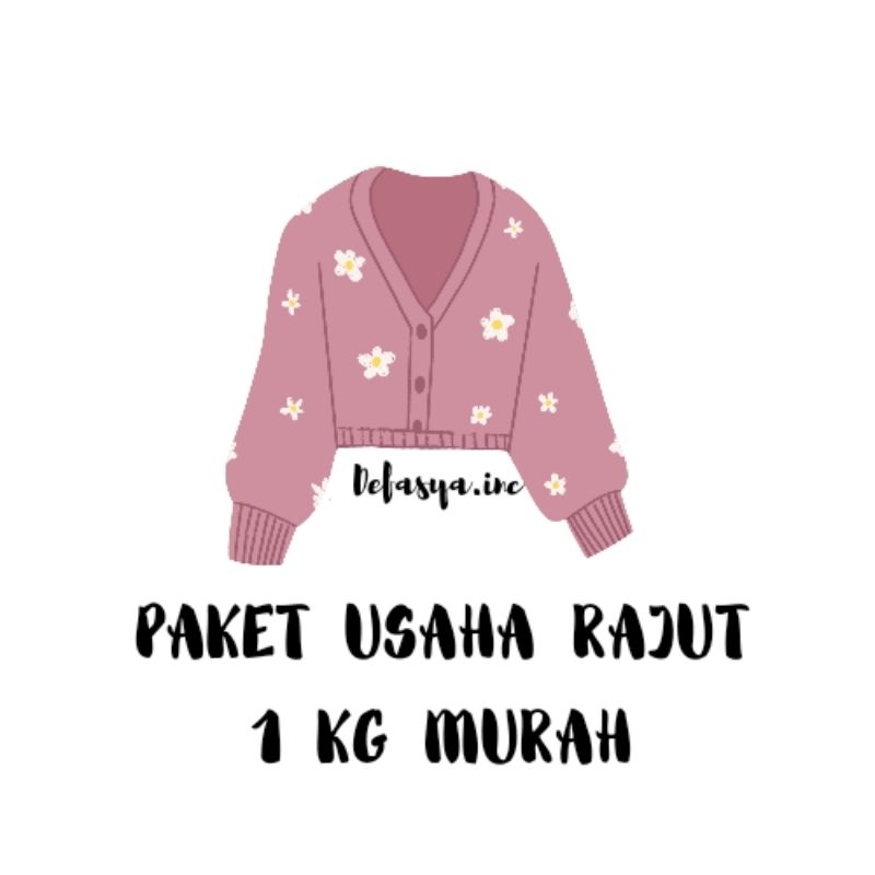 Jual PAKET USAHA RAJUT 1 KG MURAH | Shopee Indonesia