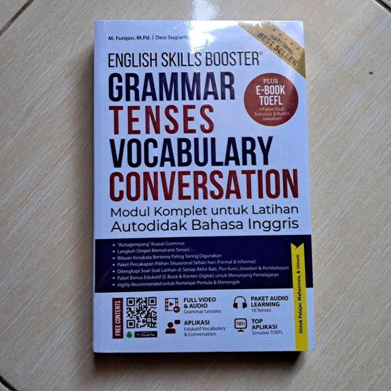 Jual ENGLISH SKILLS BOOSTER: GRAMMAR, TENSES, VOCABULAR (EDISI BARU ...