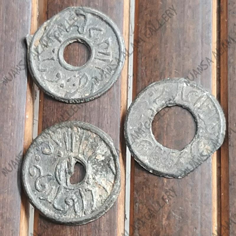 Jual Set 3 Pcs Uang Koin Keberuntungan Walisongo Nusantara Bahan Timah ...