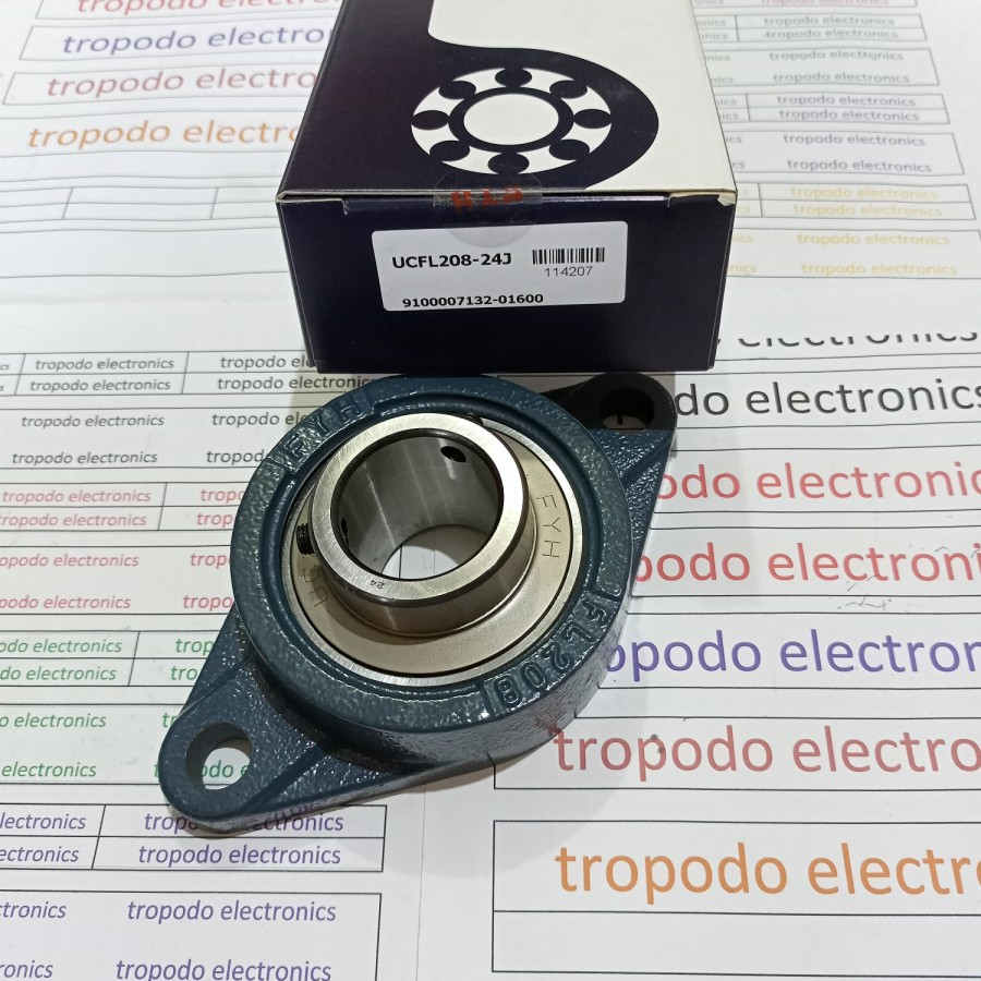 Jual Pillow block bearing unit UCFL 208 merk FYH | Shopee Indonesia