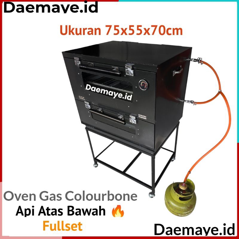 Jual Oven Gas Api Atas Bawah/Ukuran 75x55x70cm | Shopee Indonesia