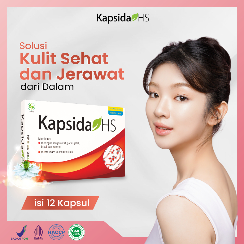 Jual Kembang Bulan Kapsida HS 12 Kapsul - Obat Jerawat Gatal-gatal ...