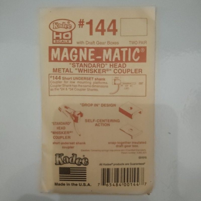 Jual COUPLER KADEE #144 HO SCALE | Shopee Indonesia