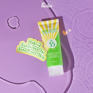 Jual Fanbo Acne Rescue Water Gel Sunscreen SPF 35 PA ++++/ Fanbo Acne Sunscreen 30ml | Shopee ...