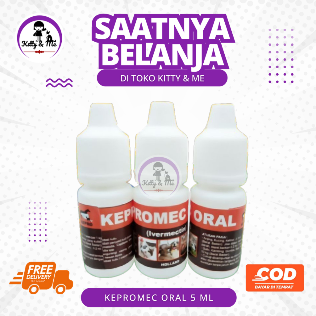 Jual KEPROMEC ORAL 5 ML ORIGINAL REPACK - Obat Cacing Kutu Kudis ...