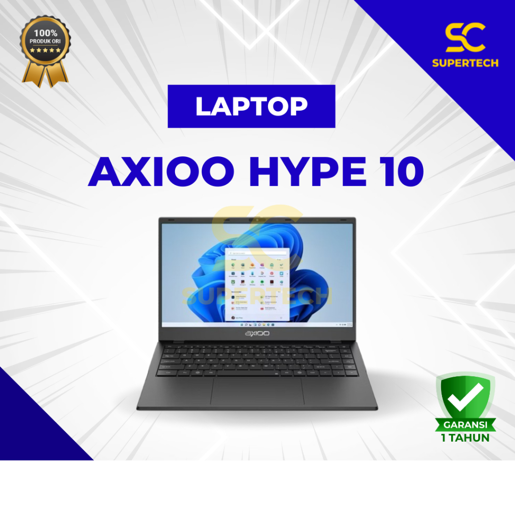Jual LAPTOP AXIOO HYPE 10 CELERON N4020 8GB 256GB W10 14" FHD | Shopee ...