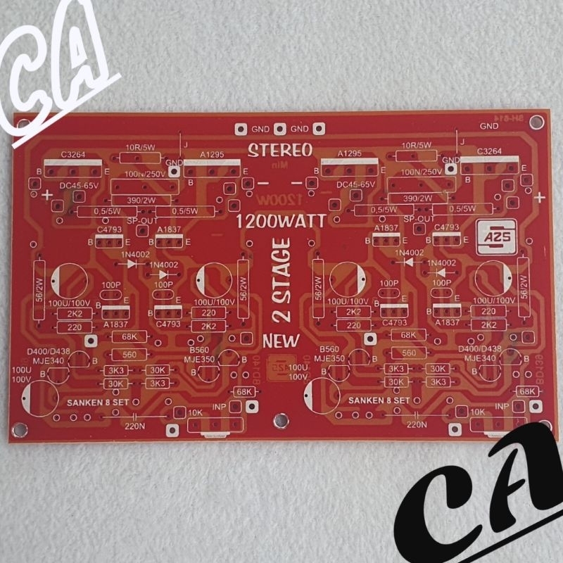 Jual PCB Driver PA 2 Tingkat Stereo 1200 Watt | Shopee Indonesia