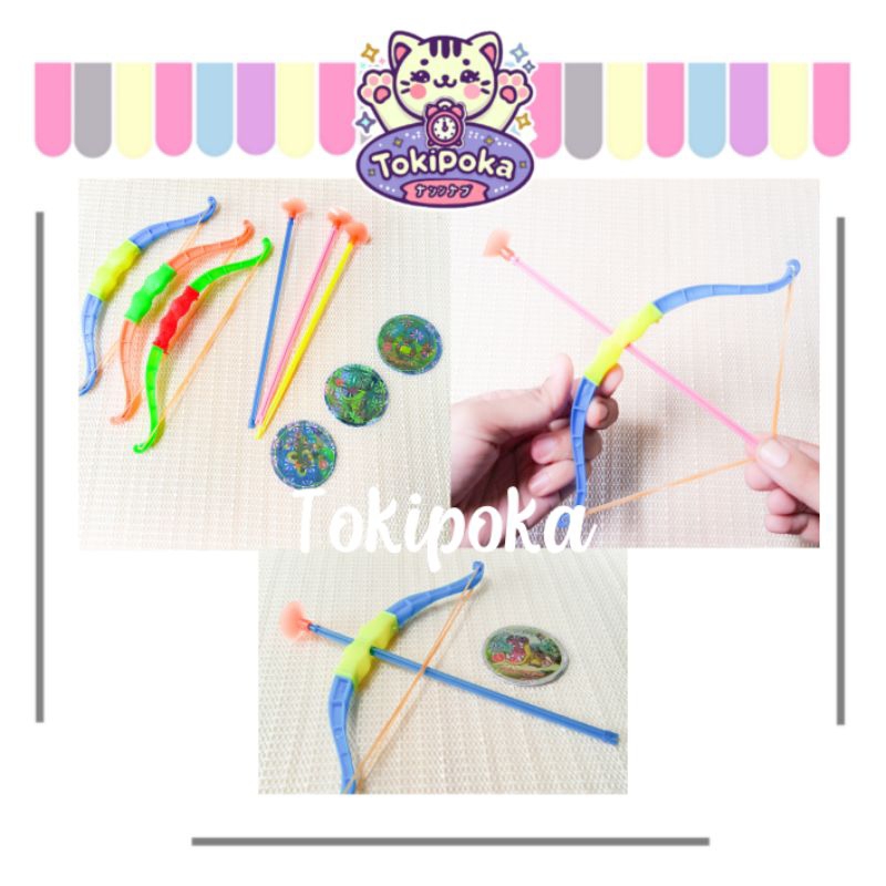 Jual Toki - M40 MAINAN ANAK PANAH PLASTIK / PANAH KARET BUSUR MAINAN ...
