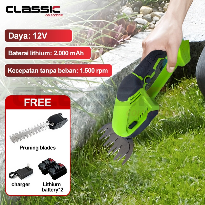Jual 【COD】2in1 Alat Potong Rumput Elektrik Mesin Pemotong Rumput ...