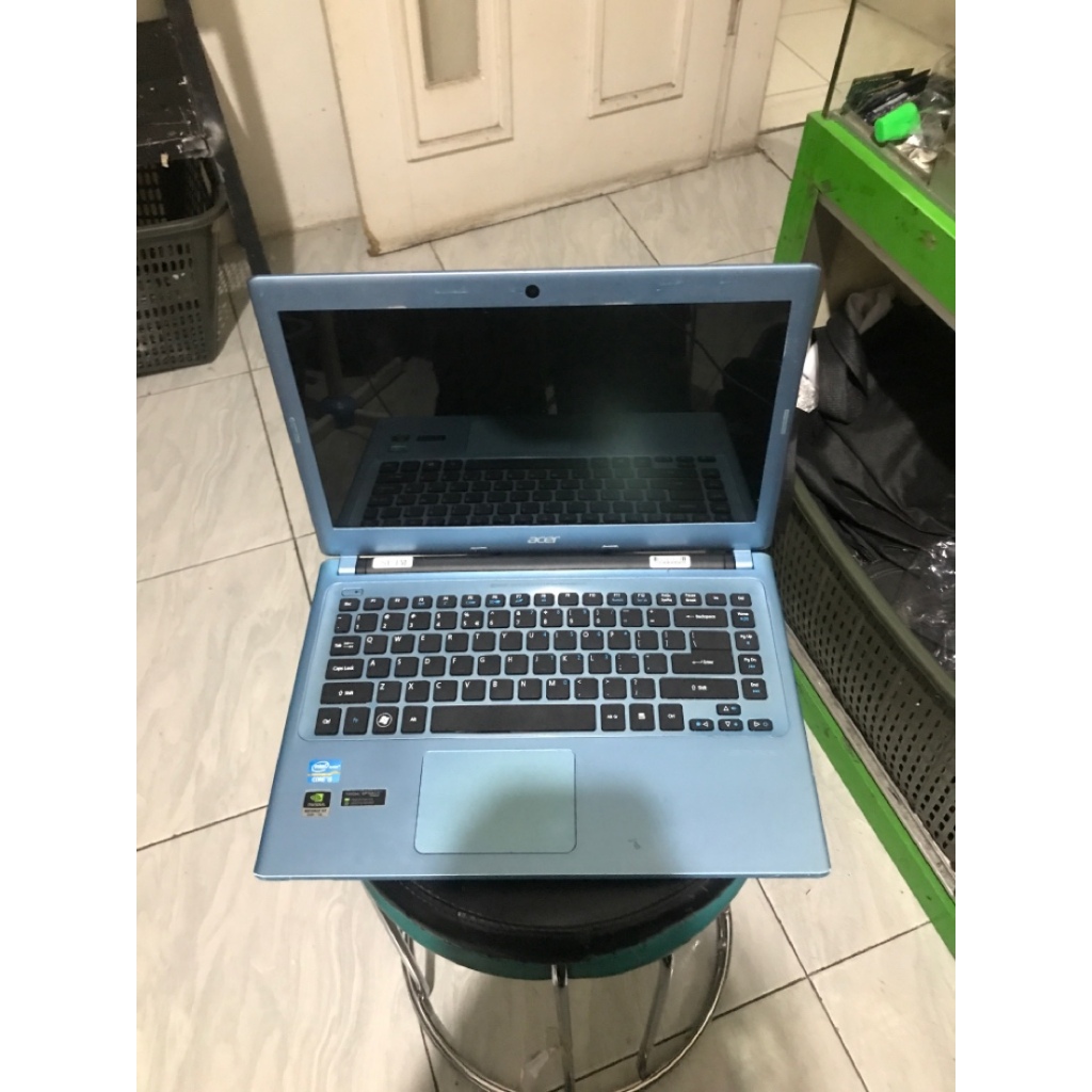 Jual Laptop acer v5-471g blue 4gb/128ssd | Shopee Indonesia