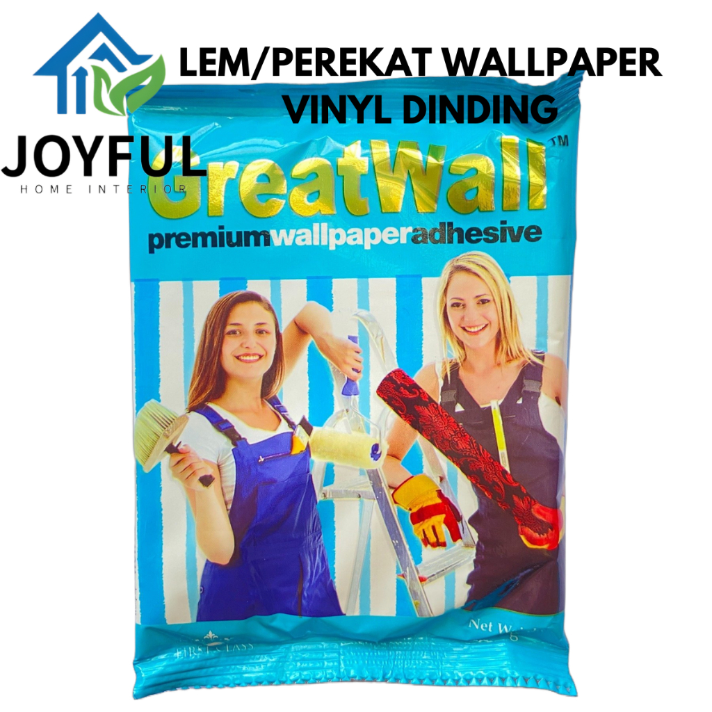 Jual Joyful Home Interior - LEM / Perekat Wallpaper Vinyl Dinding ...