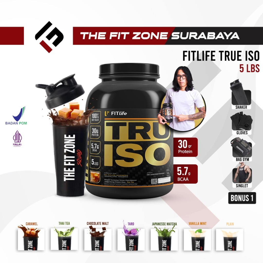 Jual FITLIFE Truiso 5 Lbs / 2.250 Gram Supplementasi Fitness Whey ...