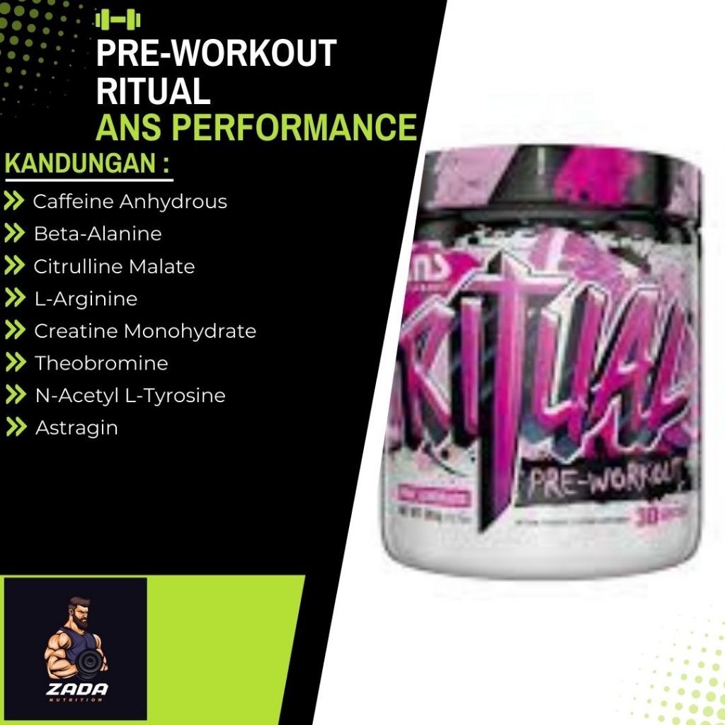 Jual ANS Performance Ritual 350gr (30 Serv) PWO Pre-Workout | Shopee ...