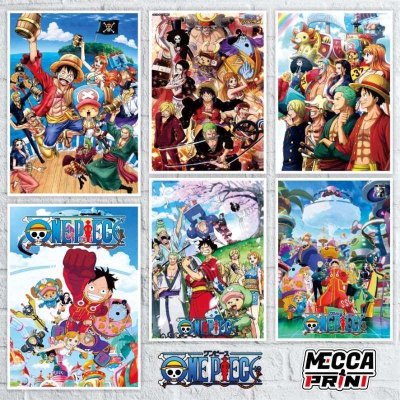 Jual Poster ONE PIECE - Poster Anime Ukuran A4+ | Shopee Indonesia