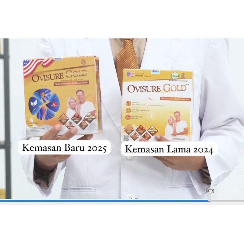Jual OVISURE GOLD KEMASAN BARU 2025 | SUSU OVISURE GOLD USA IMPPORT ...